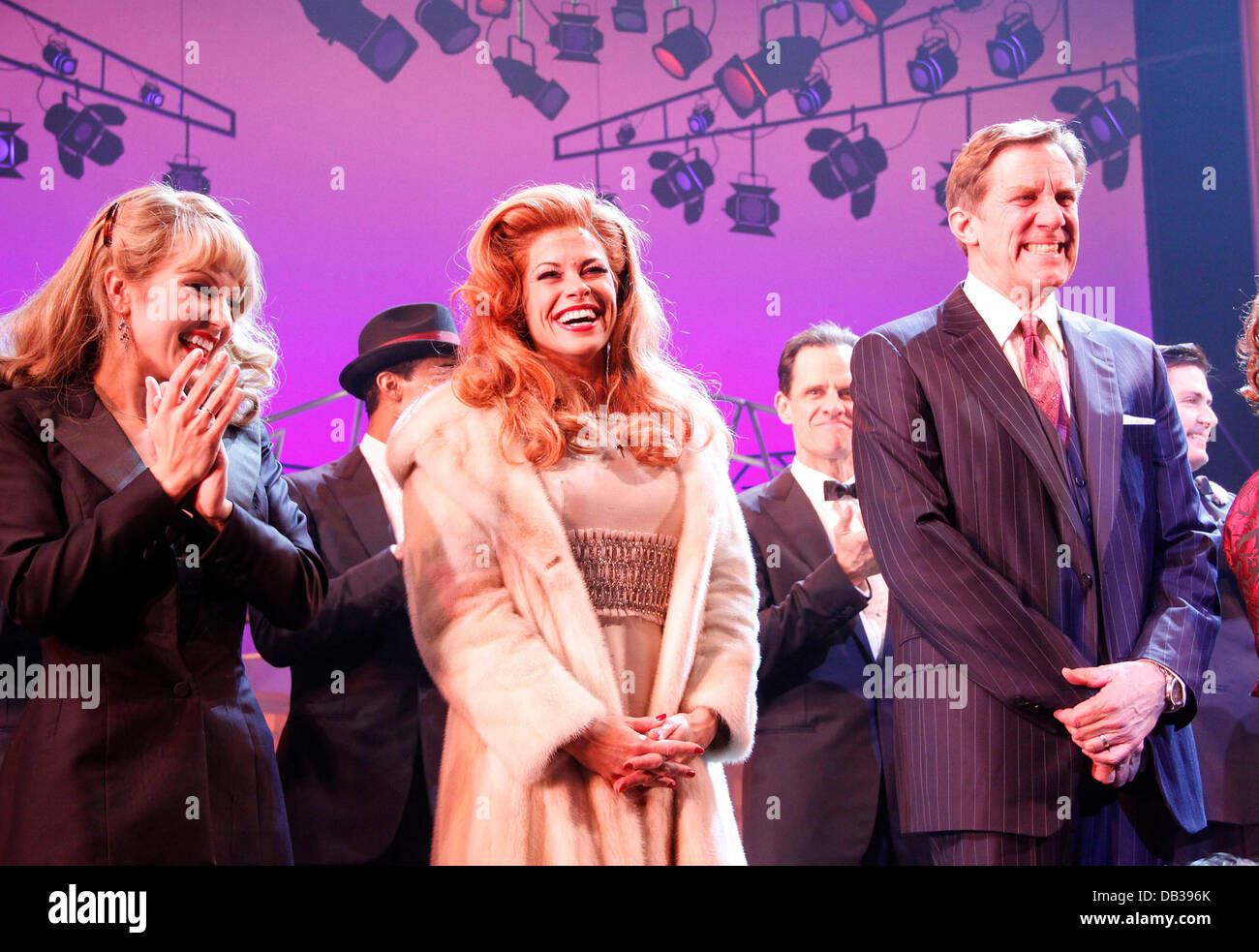 Nick wyman and cast opening night hi-res stock photography and images ...