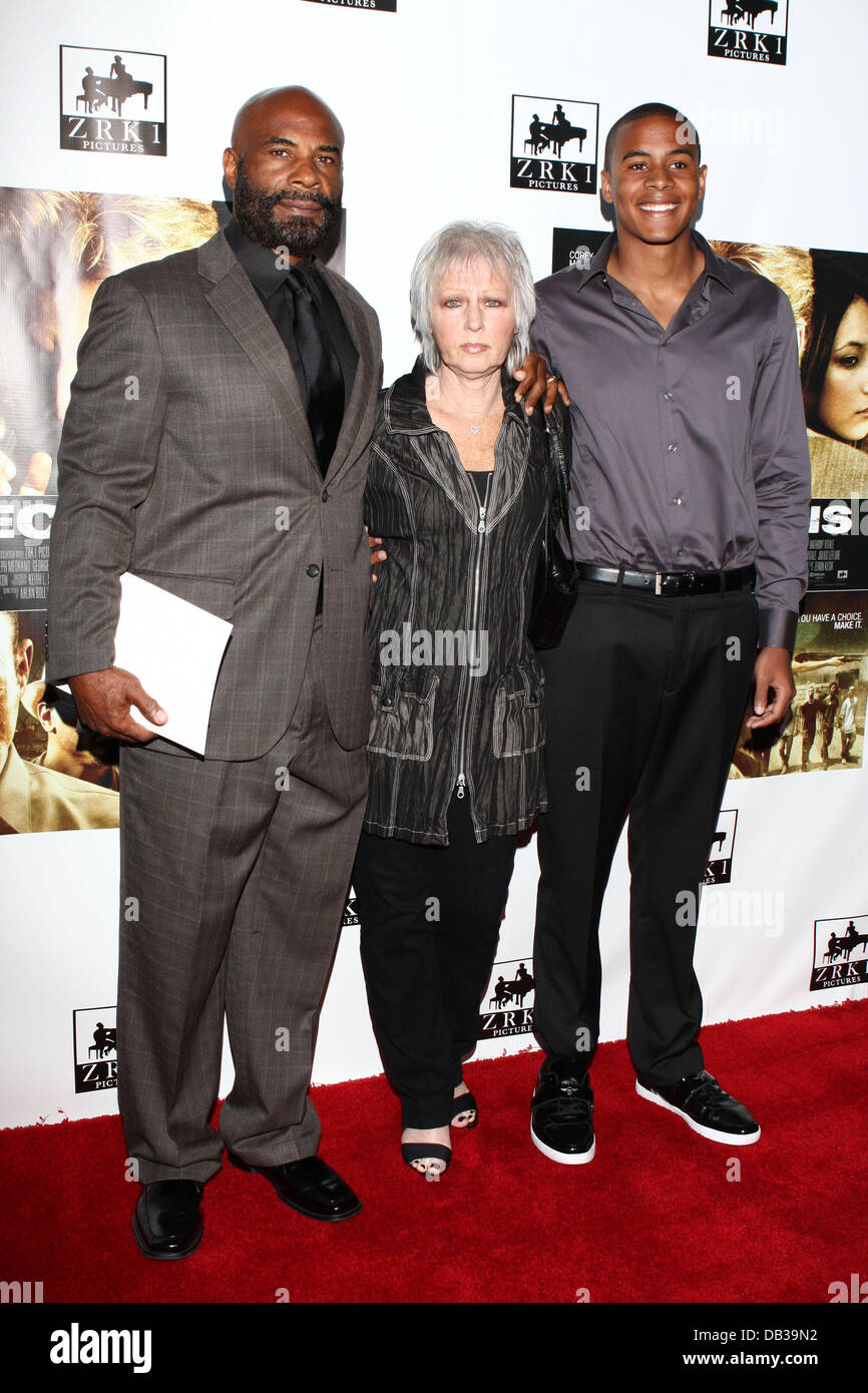 Julius LeFlore, Judy Haim and Jensen LeFlore Premiere of 'Decisions ...