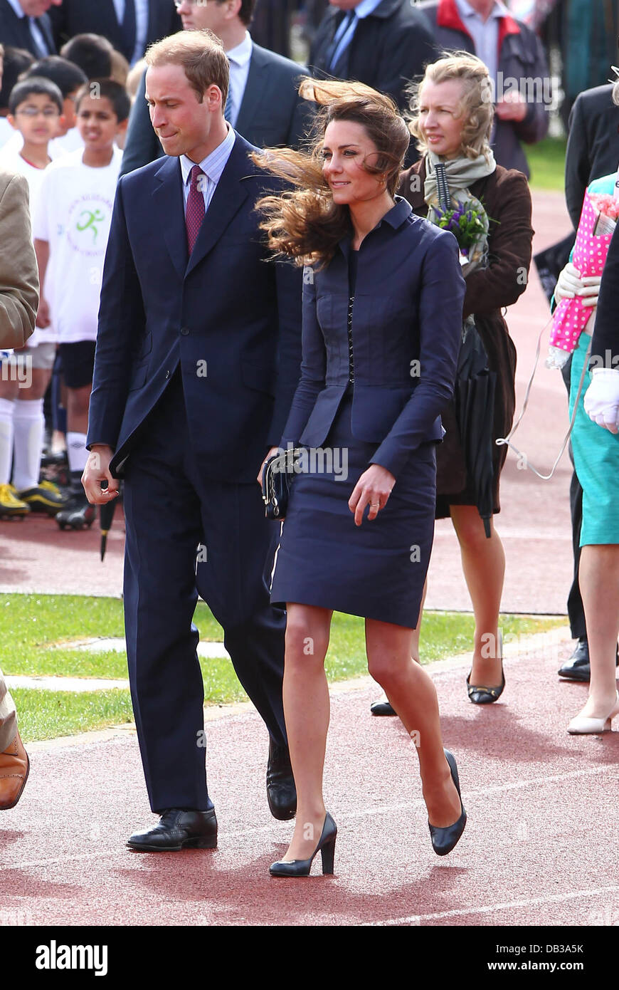 Prince William and Kate Middleton visit Witton Country Park, Lancashire ...