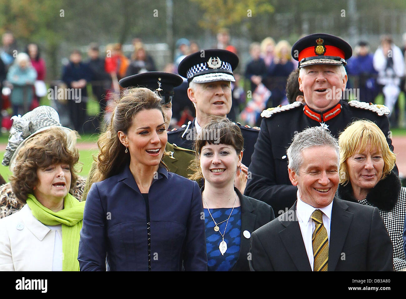 Kate Middleton visits Witton Country Park, Lancashire, and view the ...