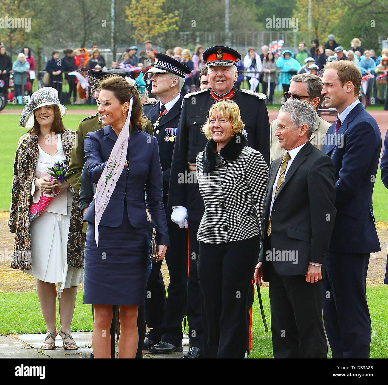 Kate Middleton and Prince William visit Witton Country Park, Lancashire ...