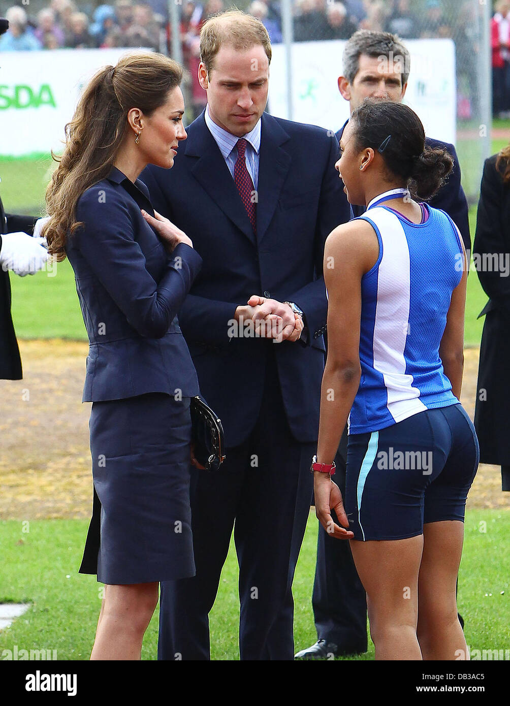 Kate Middleton and Prince William visit Witton Country Park, Lancashire ...