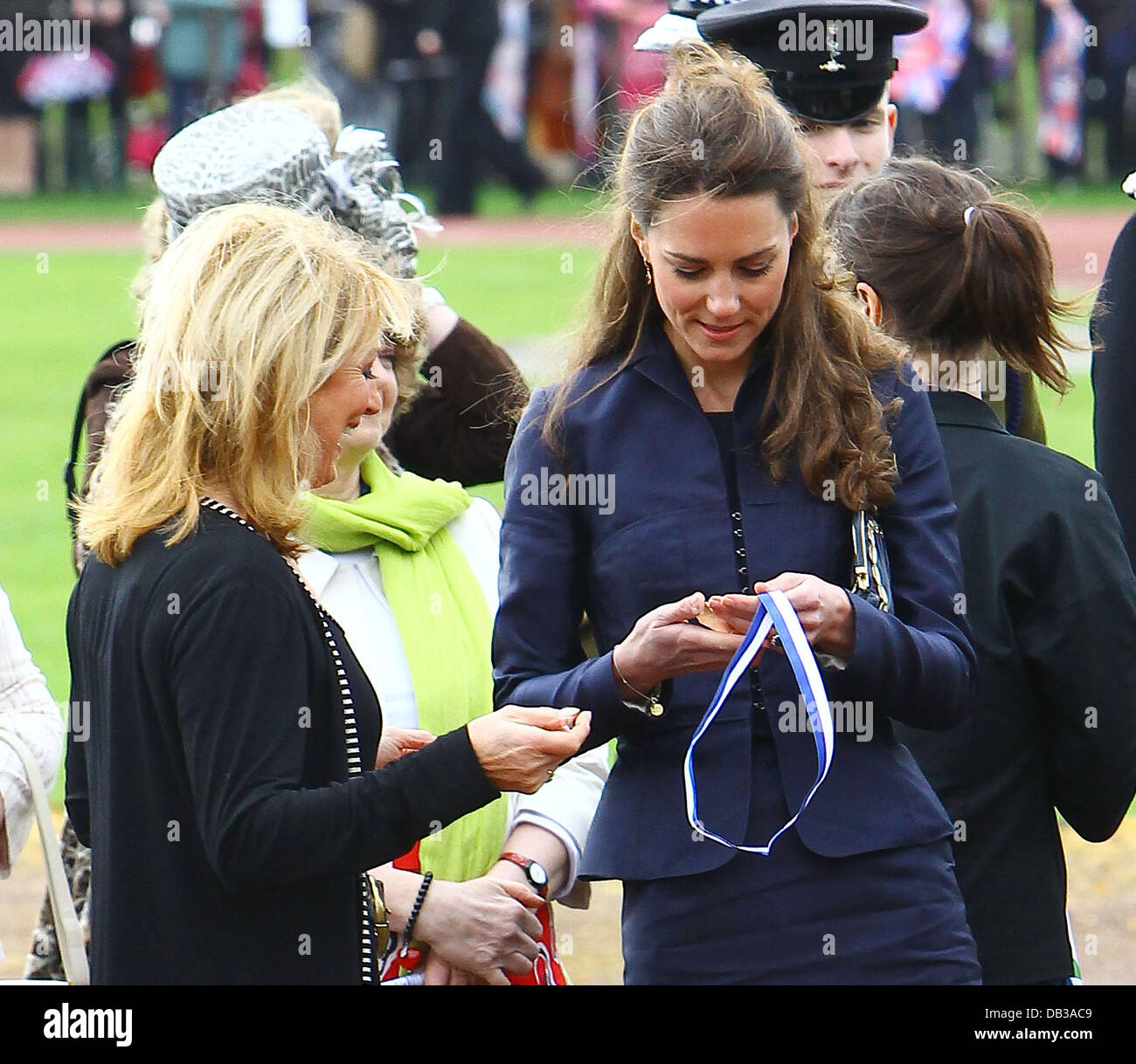 Kate Middleton visits Witton Country Park, Lancashire, and view the ...