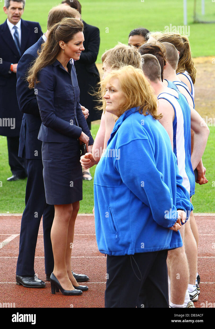 Kate Middleton and Prince William visit Witton Country Park, Lancashire ...