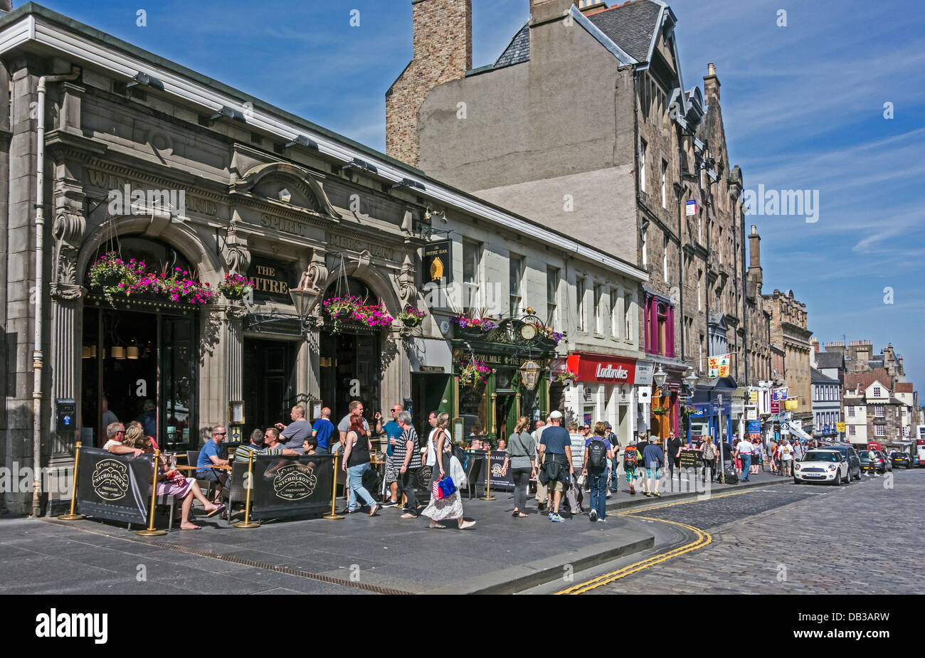 Mile Street Edinburgh Scotland