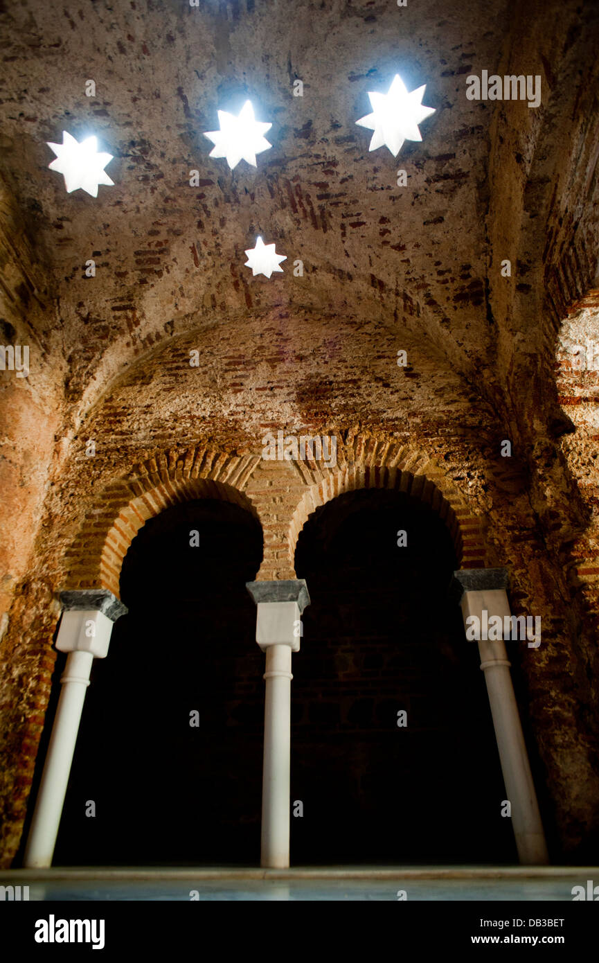 Arab Bath 12-13th century. Plaza de la Paz. Ceuta . Spain Stock Photo ...
