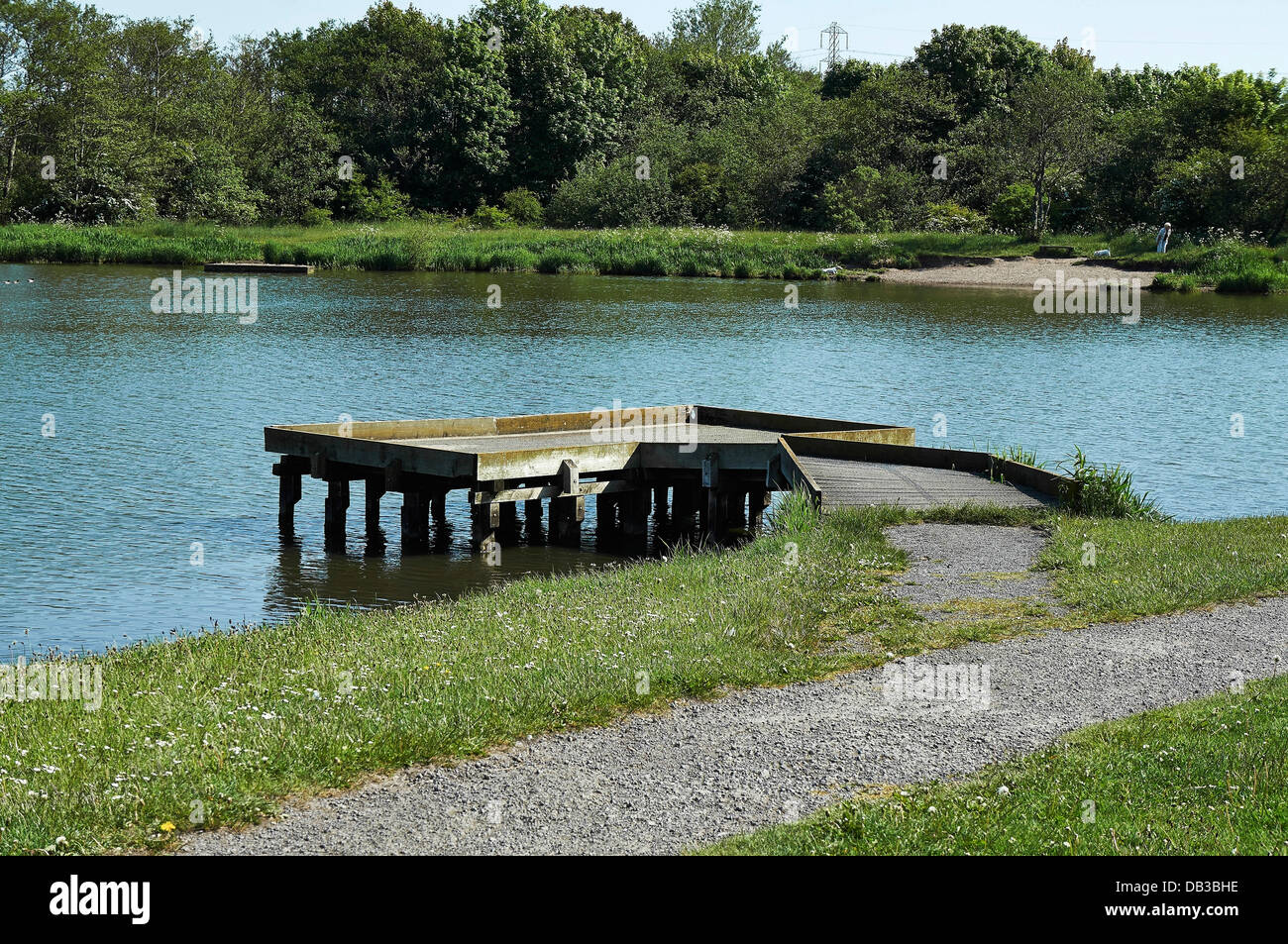 jetty at Bigwaters Stock Photo - Alamy