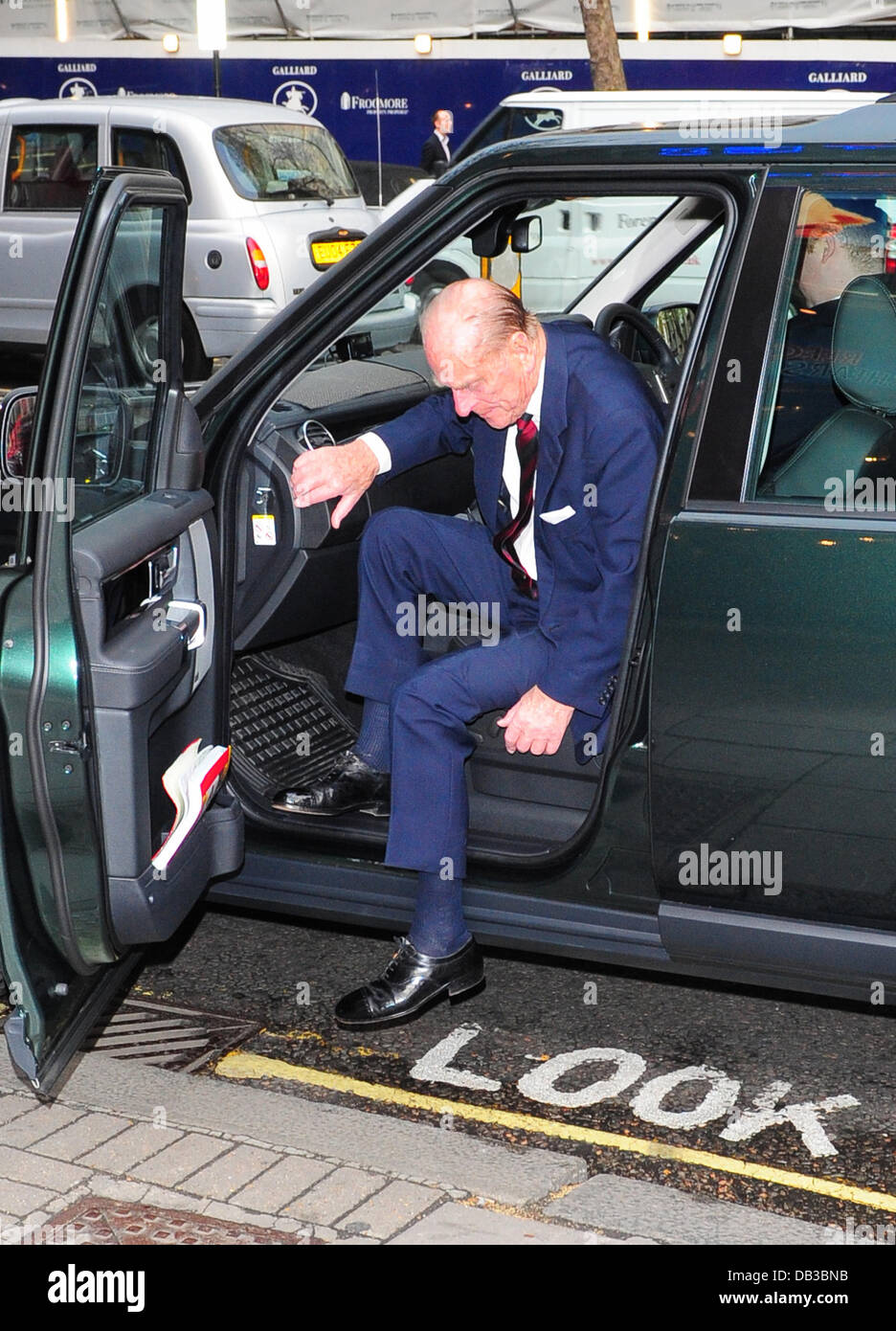 Prince Philip, Duke of Edinburgh attends a 'Betty Blue Eyes' gala ...