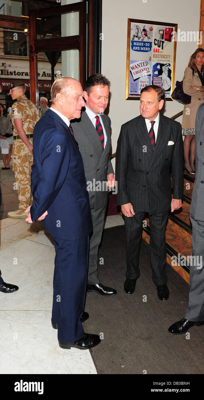Prince Philip, Duke of Edinburgh attends a 'Betty Blue Eyes' gala ...