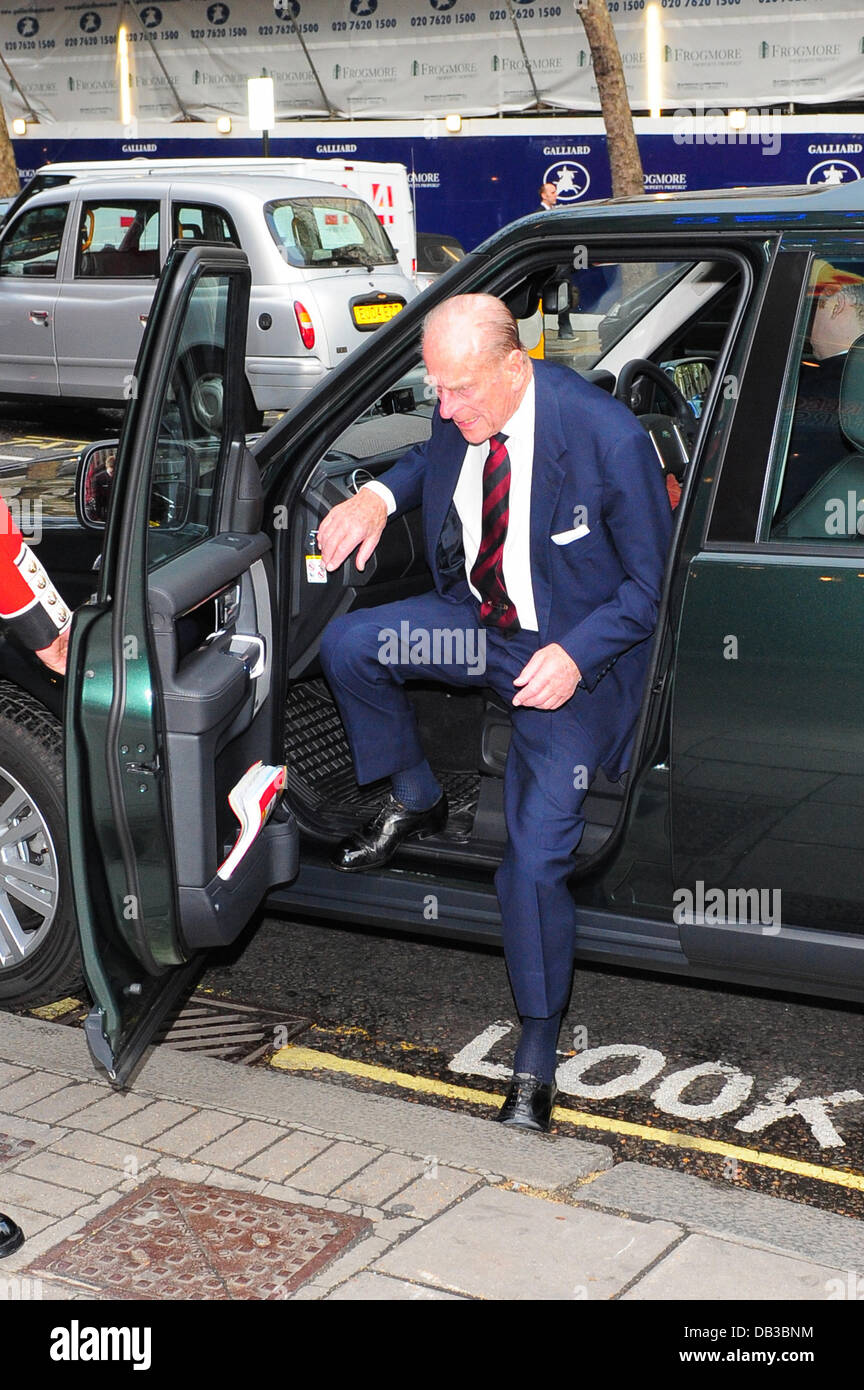 Prince Philip, Duke of Edinburgh attends a 'Betty Blue Eyes' gala ...