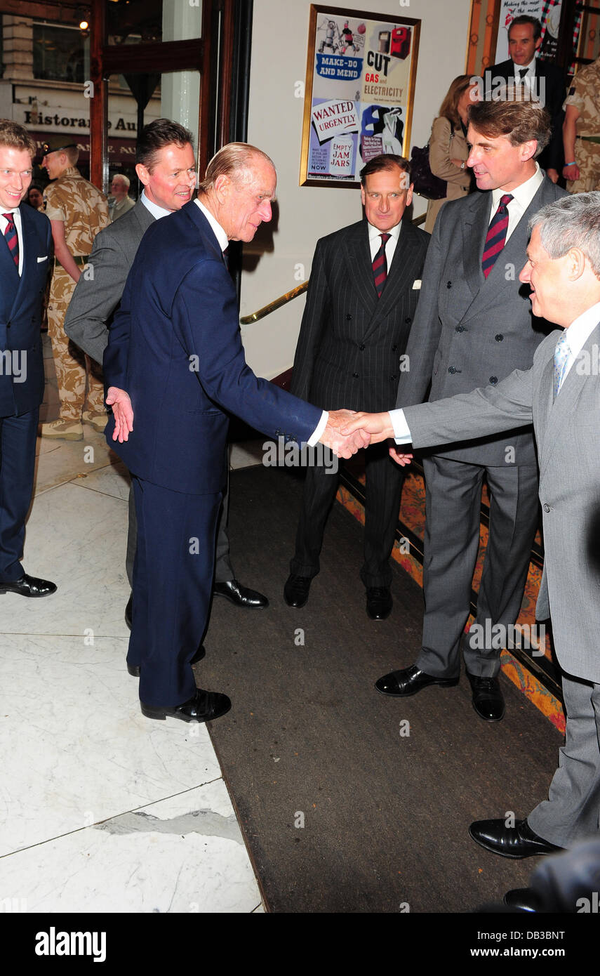 Prince Philip, Duke of Edinburgh attends a 'Betty Blue Eyes' gala ...
