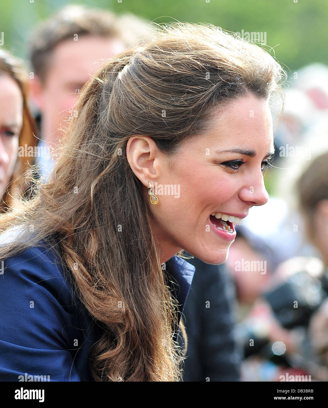 Kate Middleton and Prince William visit Witton Country Park, Lancashire ...