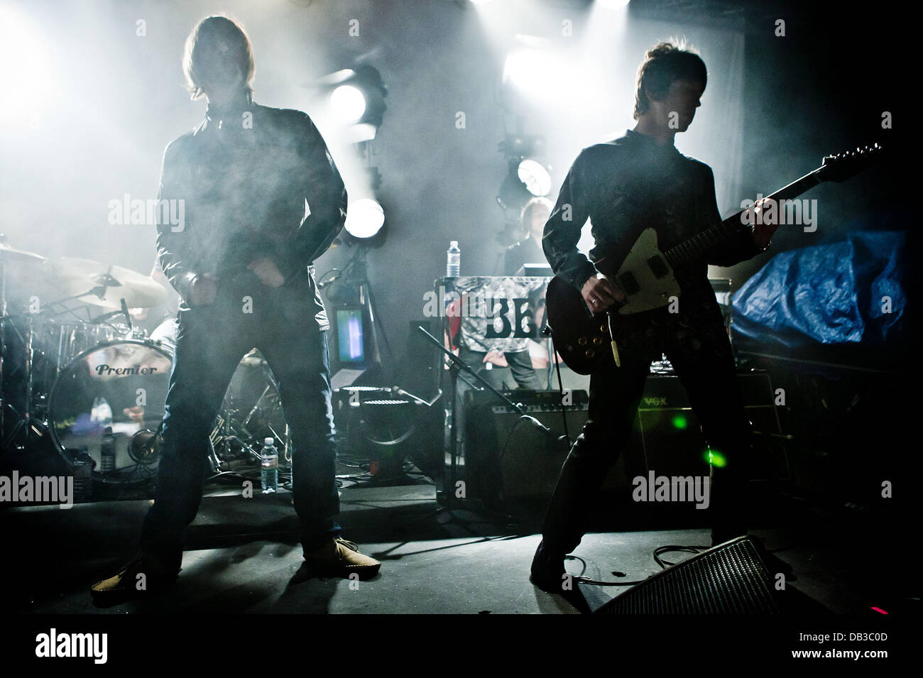 Liam Gallagher and Gem Archer of rock band Beady Eye start their UK ...