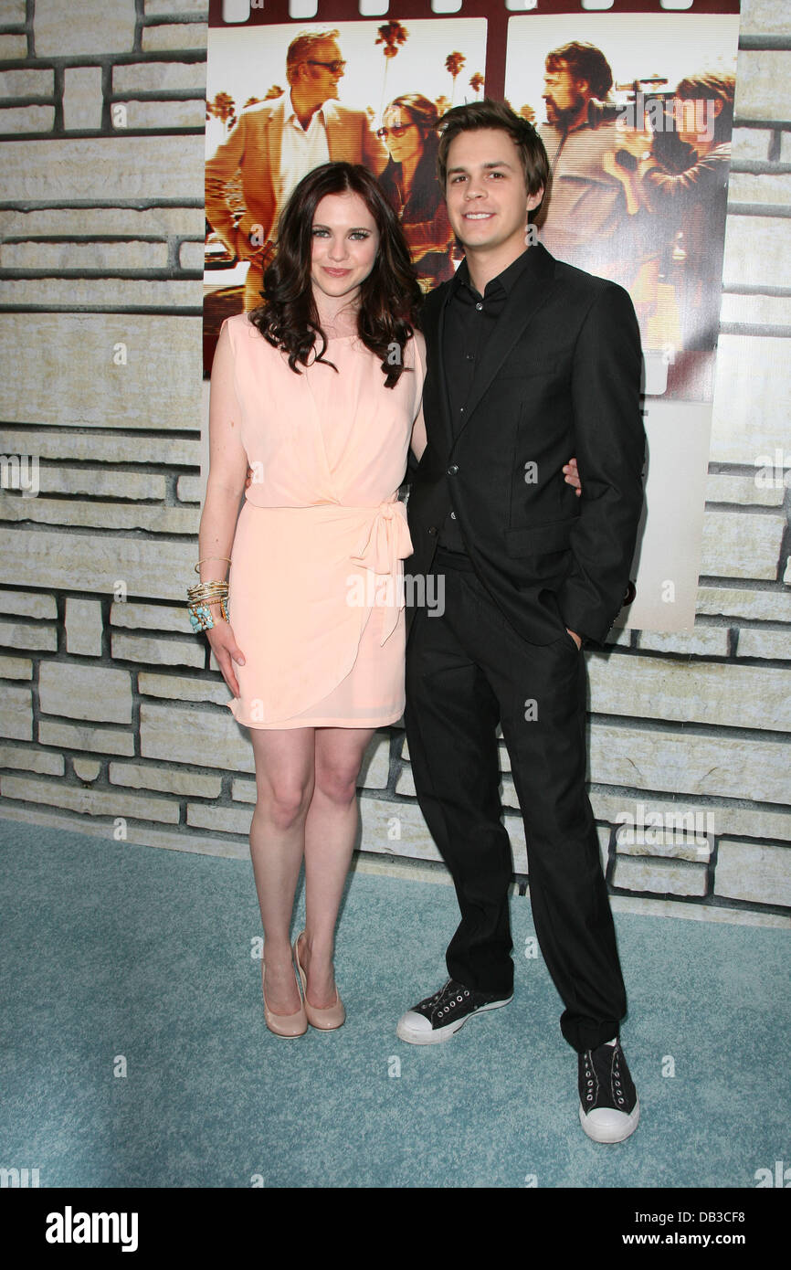 Caitlin Custer and Johnny Simmons Los Angeles Premiere of HBO's 'Cinema ...