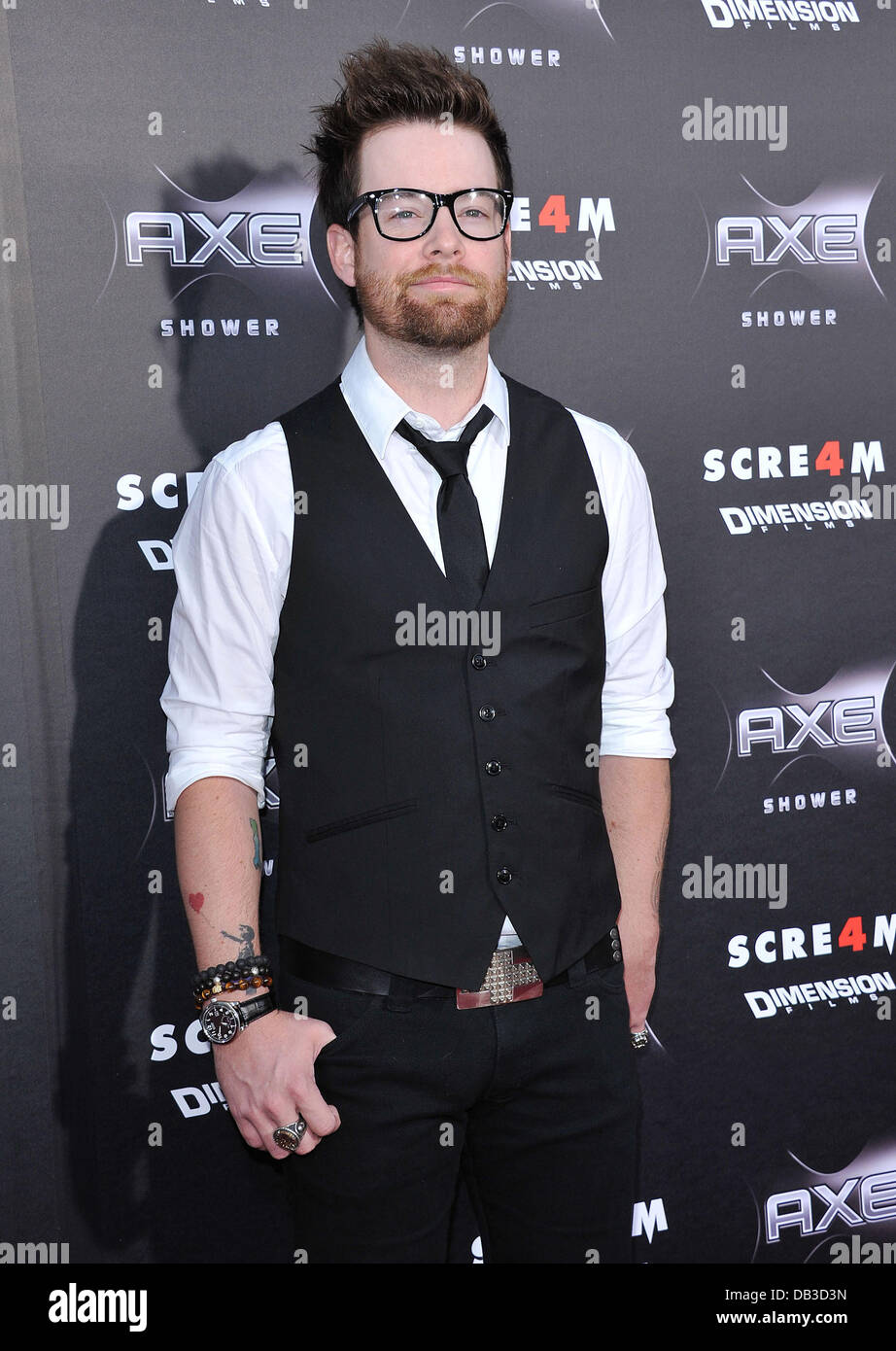 David Cook The premiere of 'Scream 4' held at the Grauman's Chinese ...