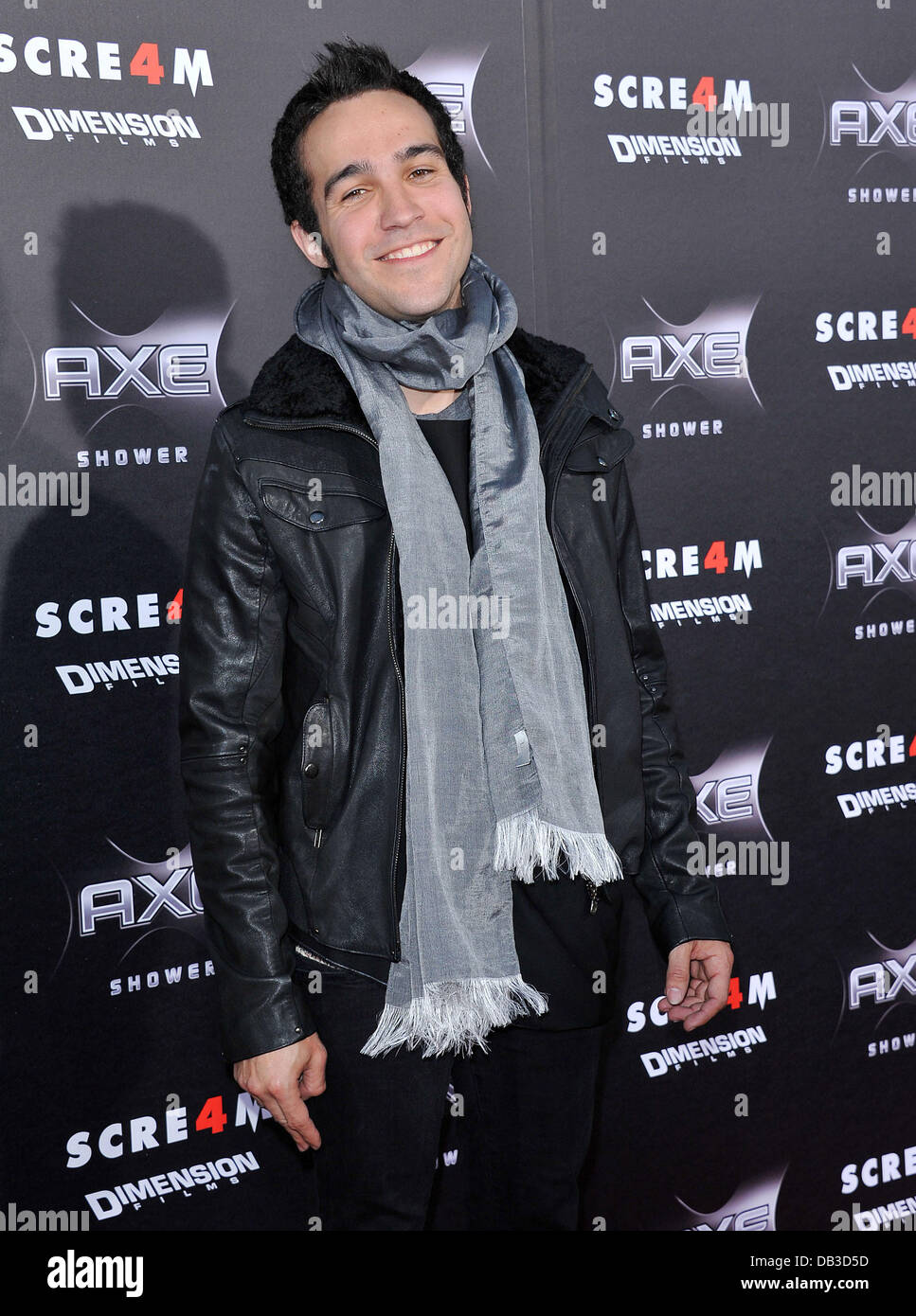 Pete Wentz The premiere of 'Scream 4' held at the Grauman's Chinese ...