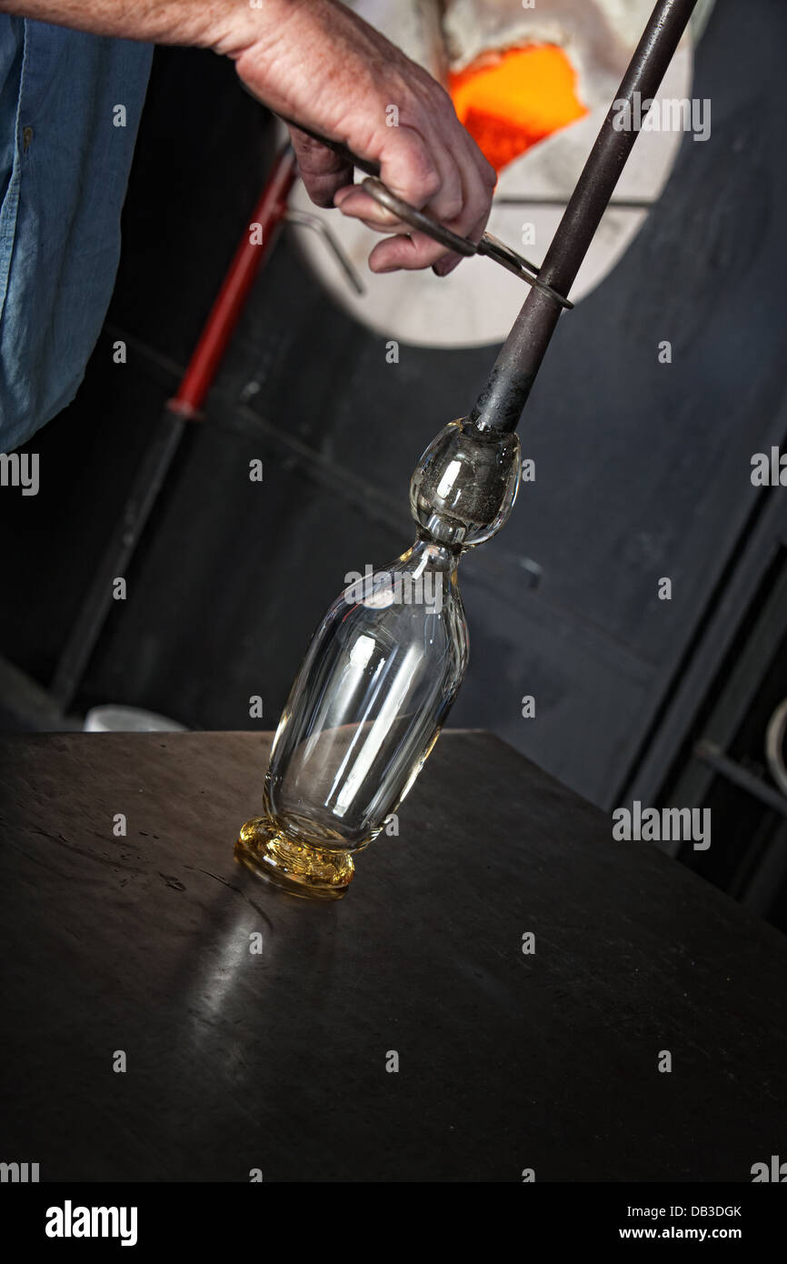 Hot Glass on Table Stock Photo - Alamy