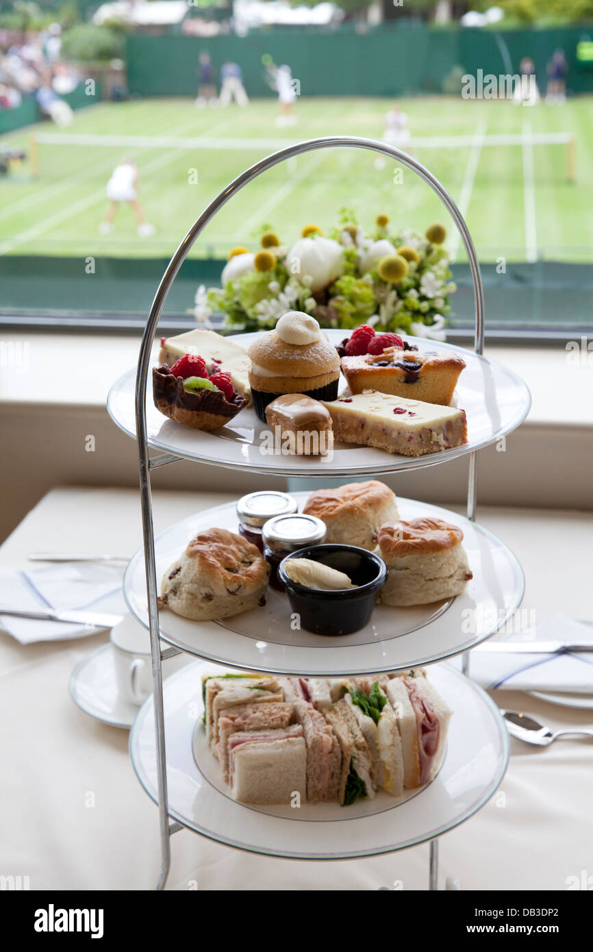 Afternoon Tea in The Champions Room Centre Court Debentures The ...