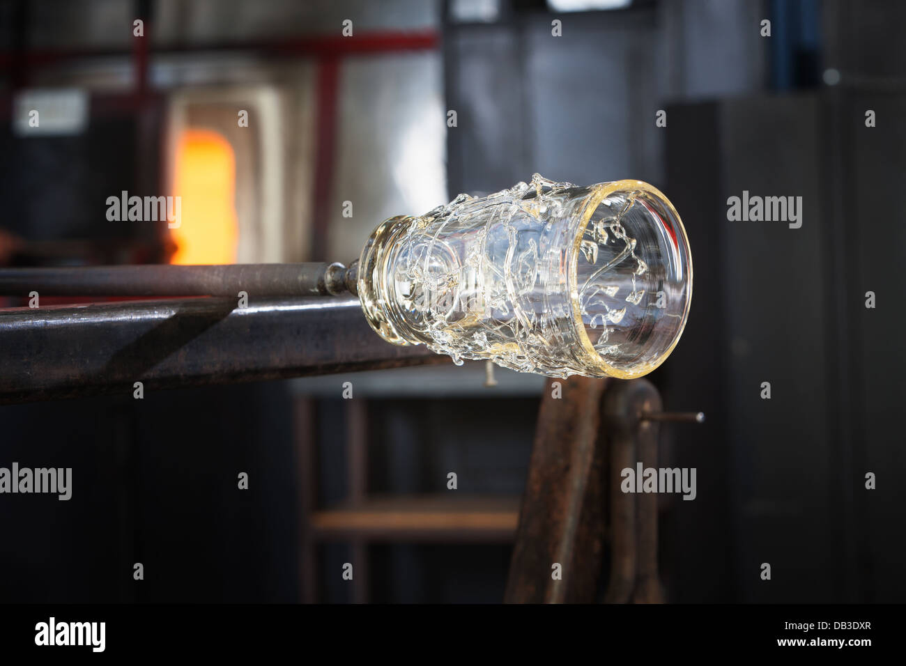 Finished Glass Vase Stock Photo - Alamy