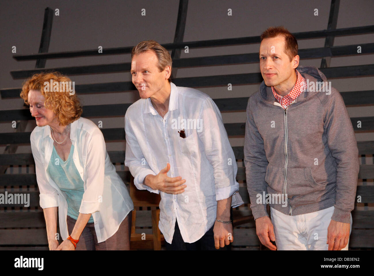 Lisa Banes, Stephen Bogardus and Tim Hopper Opening night of the Off ...