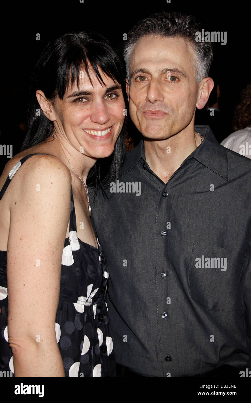 Leigh Silverman and David Greenspan Opening night after party for the ...