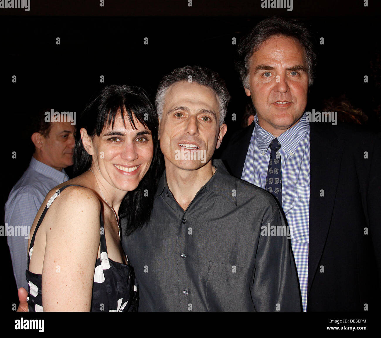 Leigh Silverman, David Greenspan and Tim Sanford Opening night after ...