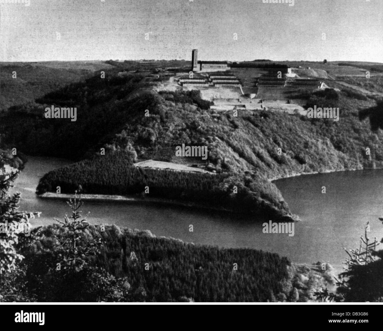 National Socialism, architecture, Ordensburg Vogelsang in the Eifel ...