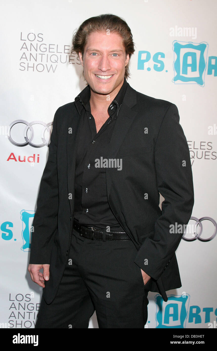 Sean Kanan 16th Annual Los Angeles Antiques Show 2011- Arrivals Santa ...