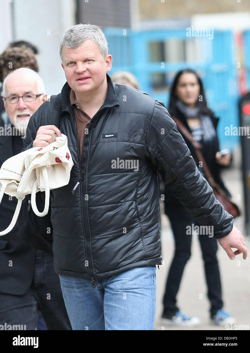 Adrian Chiles at the ITV studios London, England - 14.04.11 Stock Photo ...
