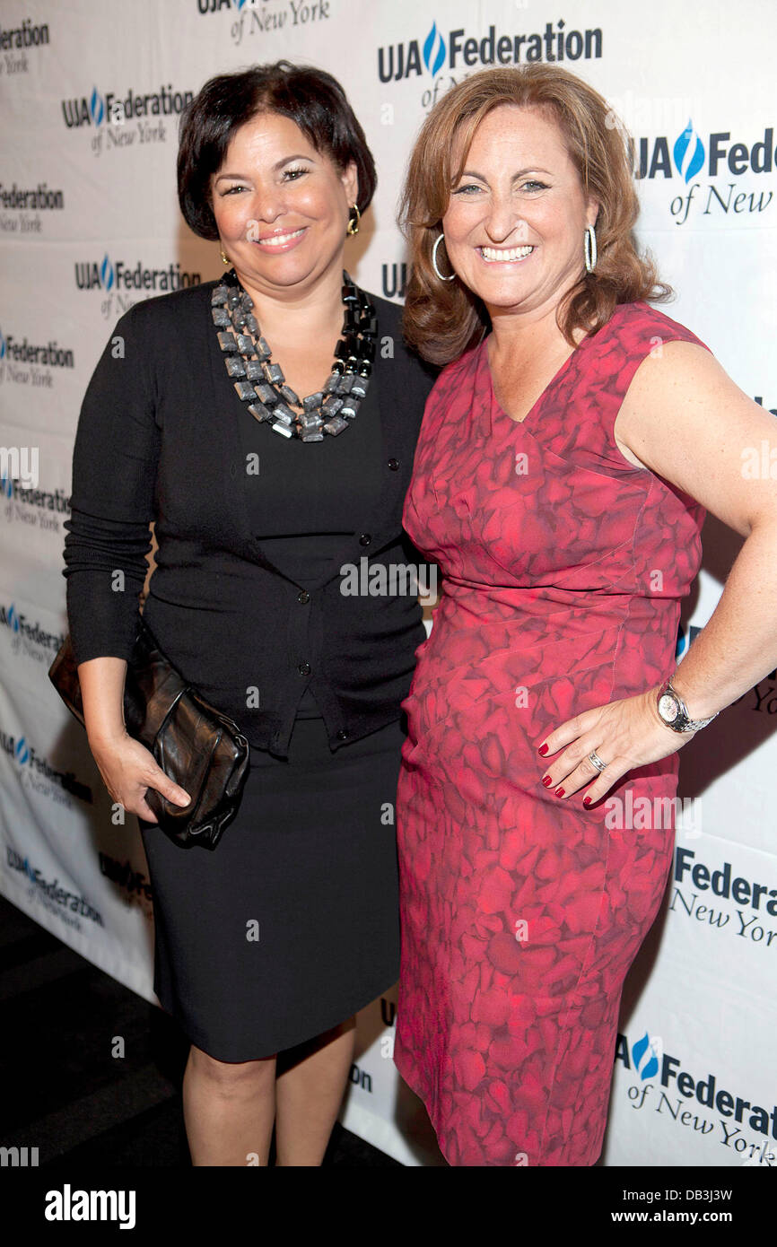 Debra Lee ( President And CEO of BET Holdings INC) and Cyma Zarghami ...