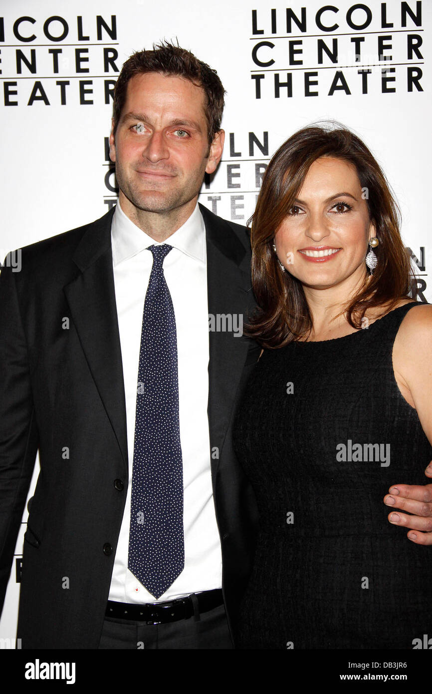 Peter Hermann and Mariska Hargitay Opening night after party for the ...