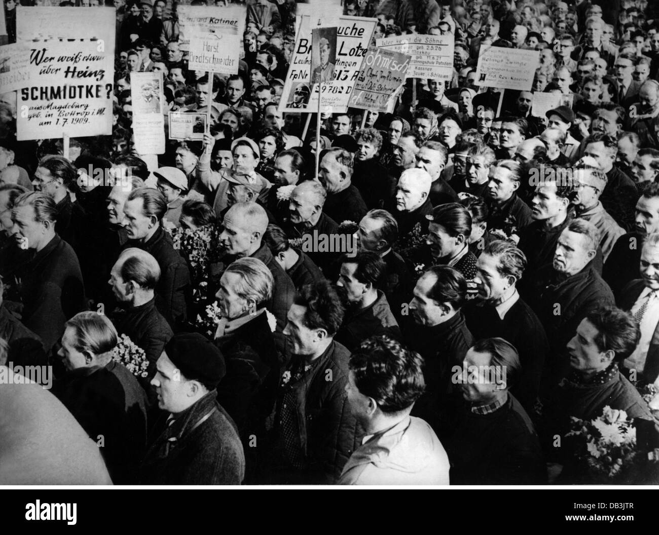 Post war period people germany hi-res stock photography and images - Alamy