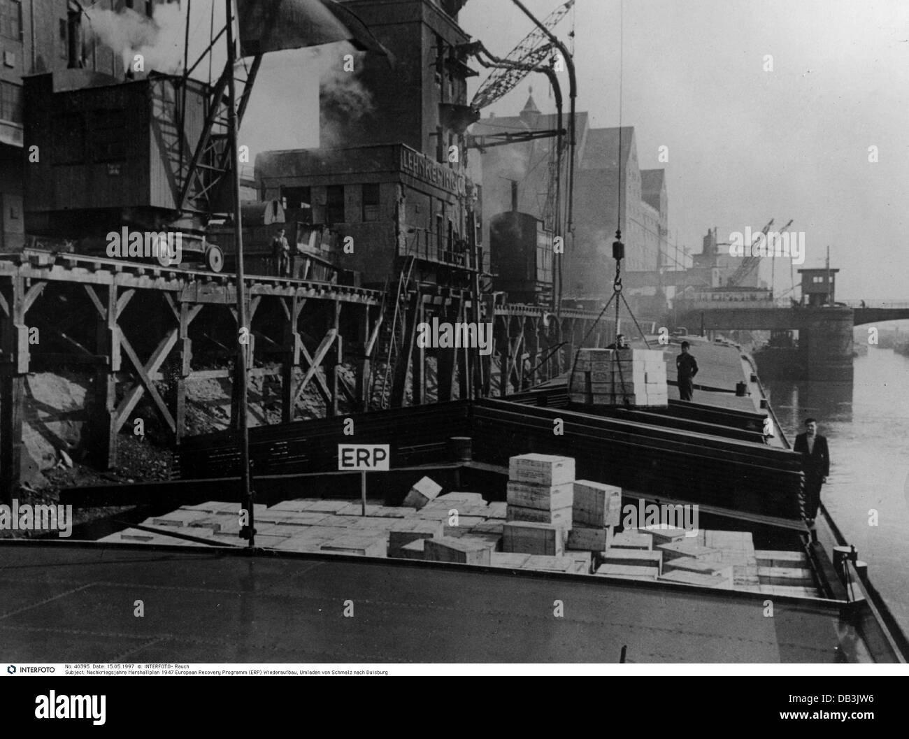 postwar period, Marshall Plan (European Recovery Program, ERP), 1948 ...