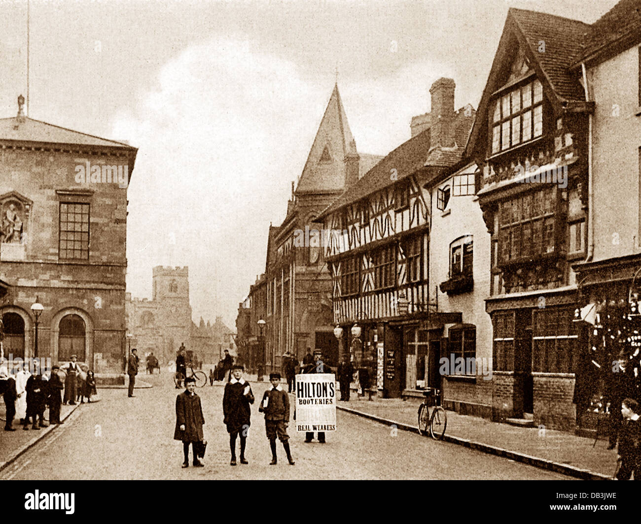 Edwardian street hi-res stock photography and images - Alamy