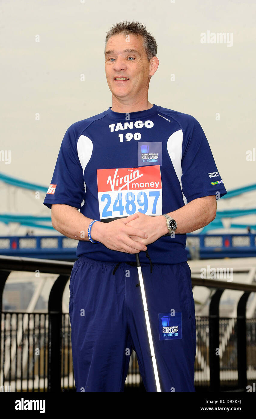 PC David Rathband Celebrity runners for the London Marathon - Photocall ...