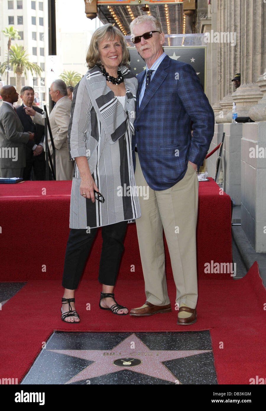 Bill Geist with Wife Jody Geist Bill Geist Honored with a star On The ...