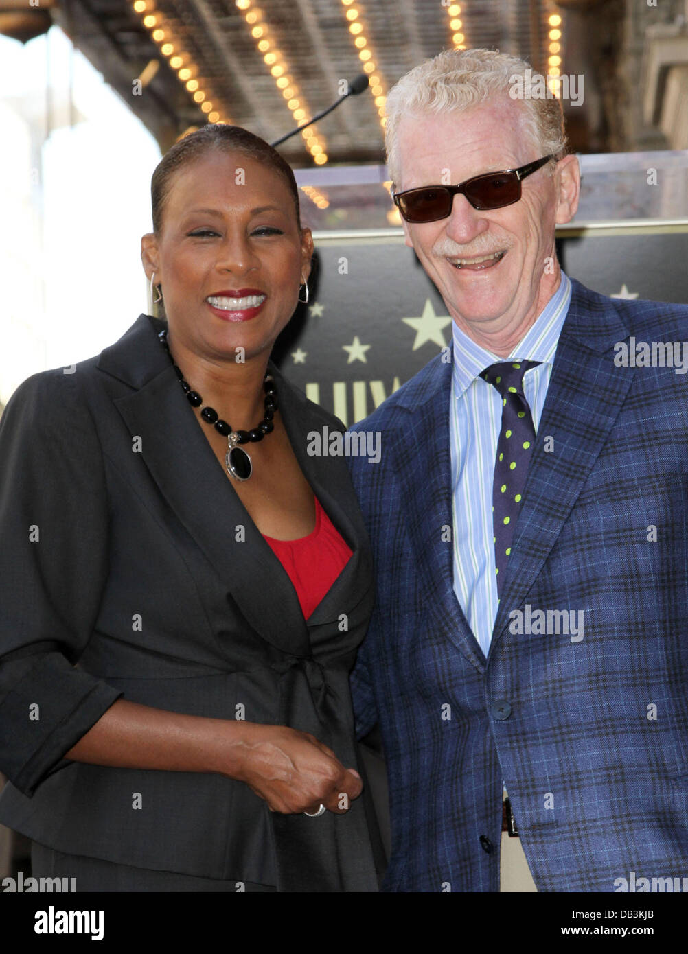 Pat Harvey, Bill Geist Bill Geist is Honored with a star On The ...