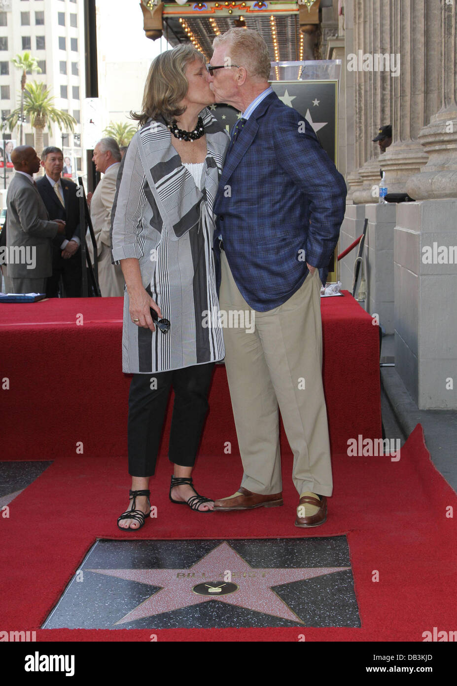 Bill Geist with Wife Jody Geist Bill Geist Honored with a star On The ...