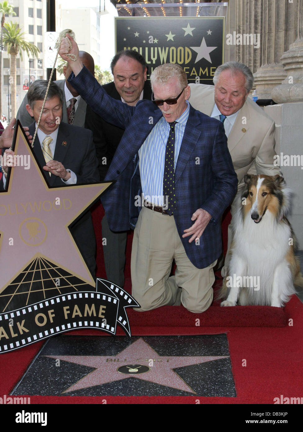 Leron Gubler, Bill Geist, Tom Lebonge, Gil Schwartz and Lassie Bill ...