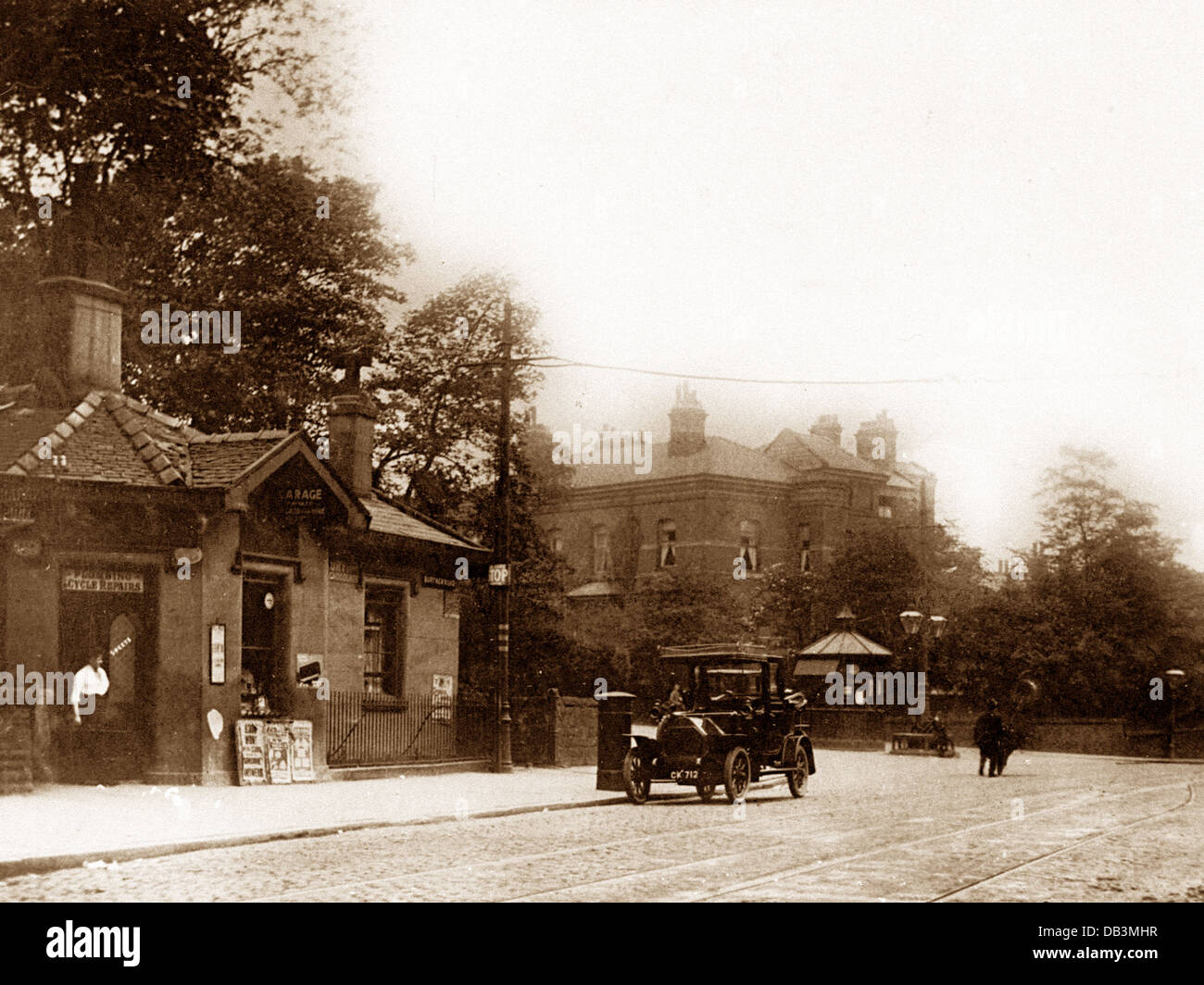 Higher Broughton Kersal Bar early 1900s Stock Photo - Alamy