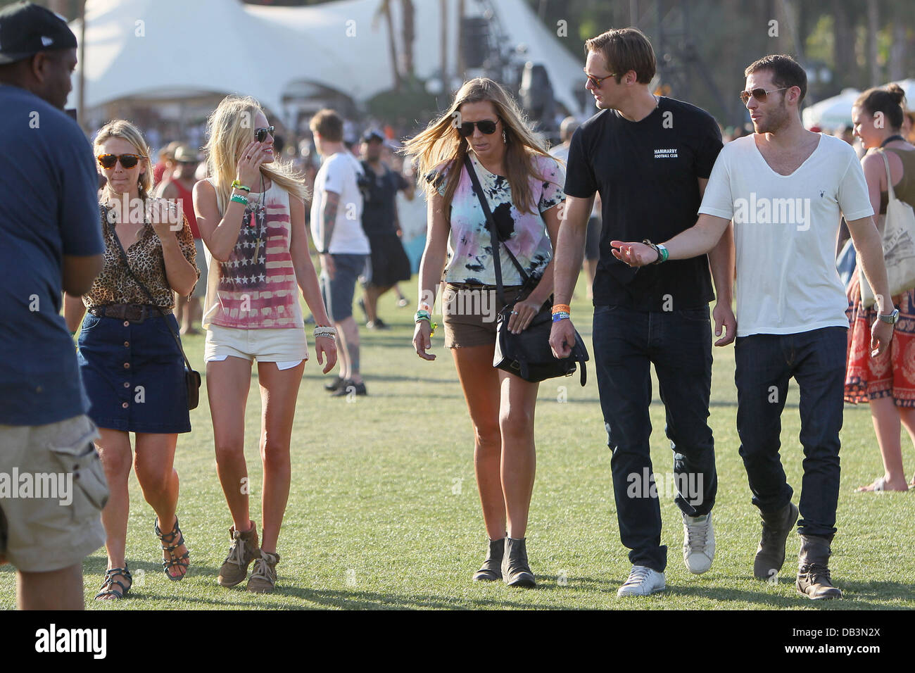 Kate Bosworth and Alex Skarsgard Celebrities at the 2011 Coachella ...