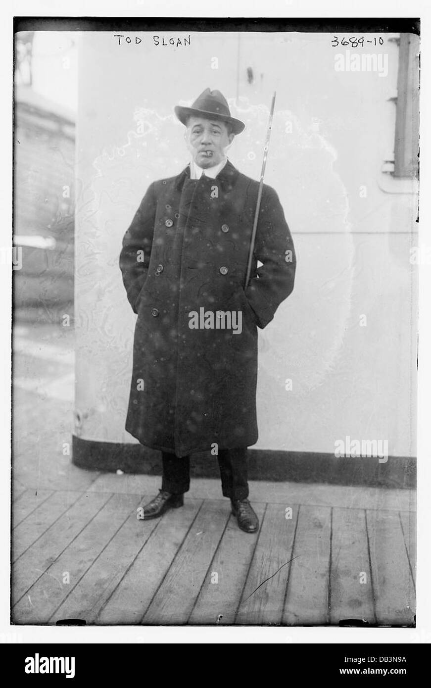 This portrait of Tod Sloan from the Library of Congress captures the ...