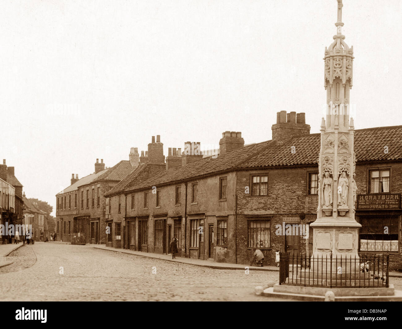 Howden - Bridge Gate early 1900s Stock Photo - Alamy