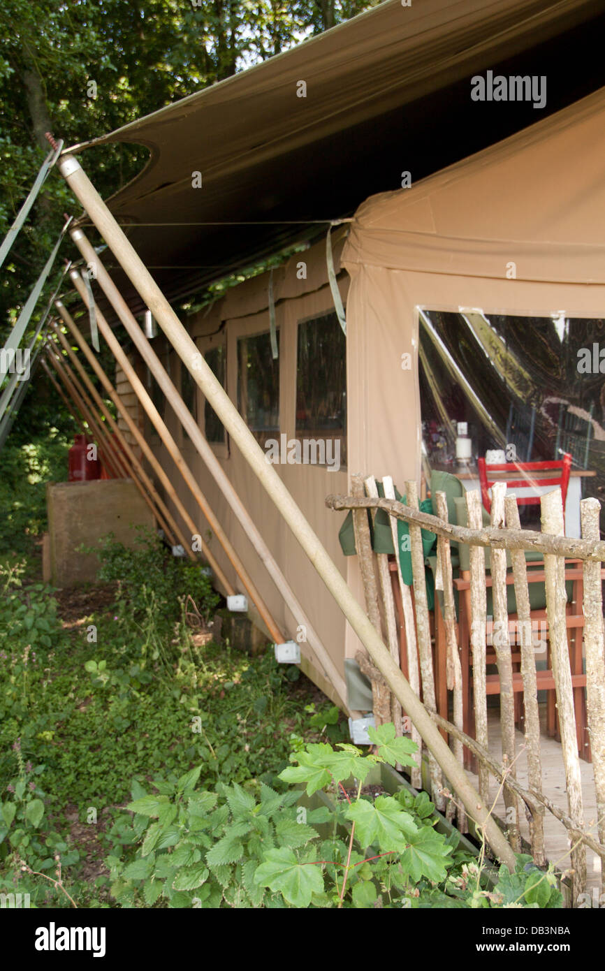 Glamping - In English "Posh Camping..." at the Bereleigh Estate, East ...