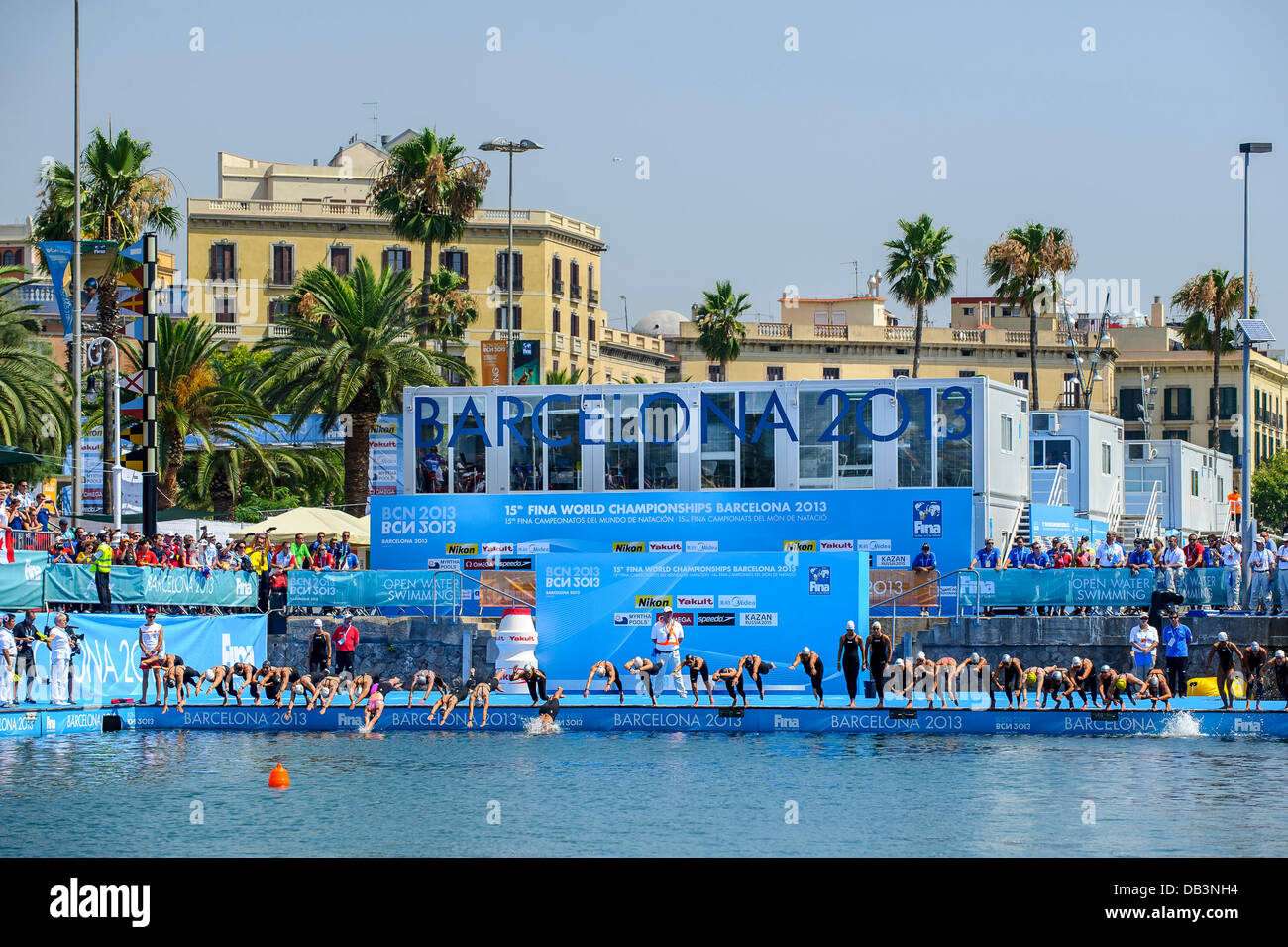 Swimmers athletes dive hi-res stock photography and images - Alamy