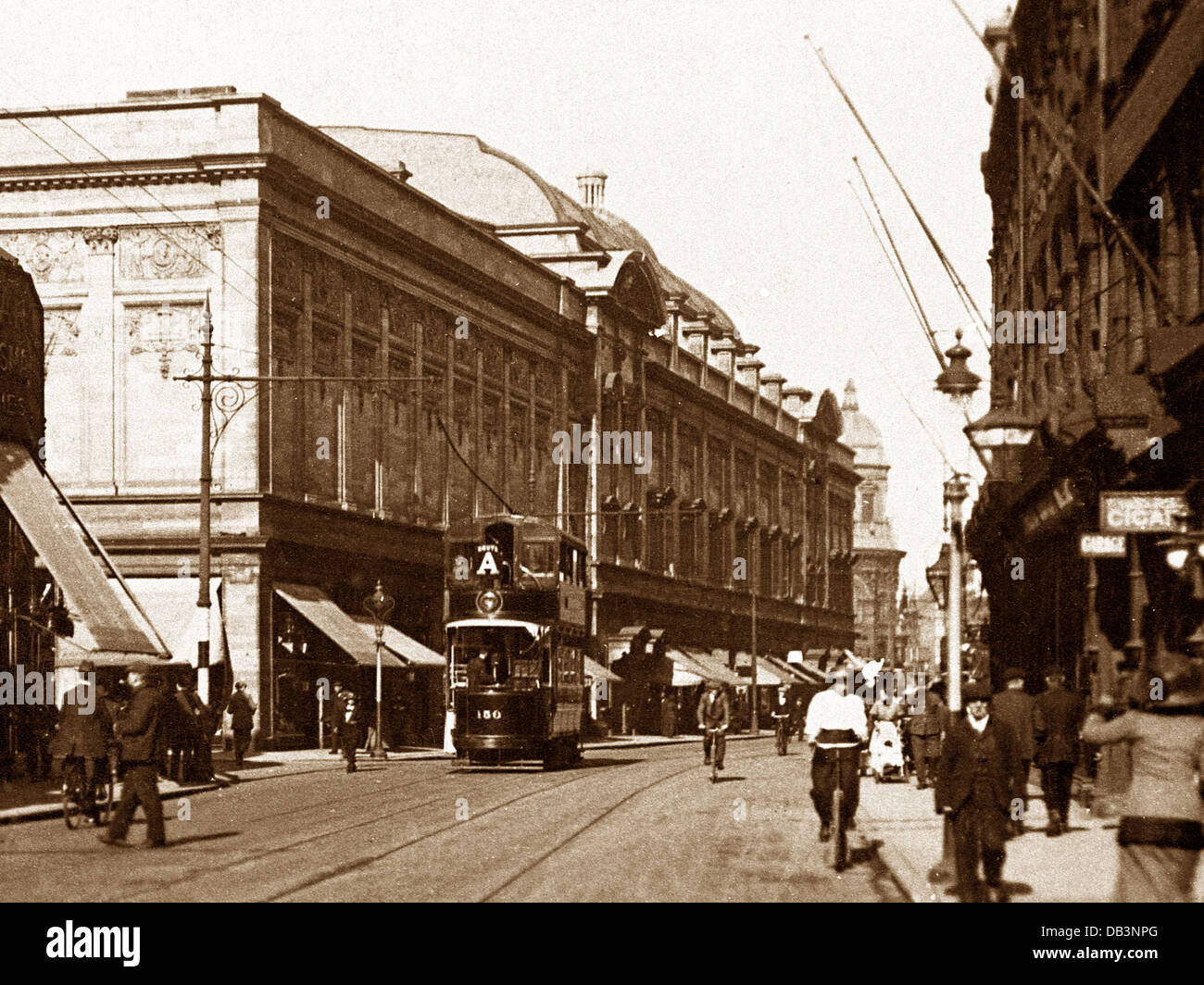 Hull Carr Lane early 1900s Stock Photo - Alamy