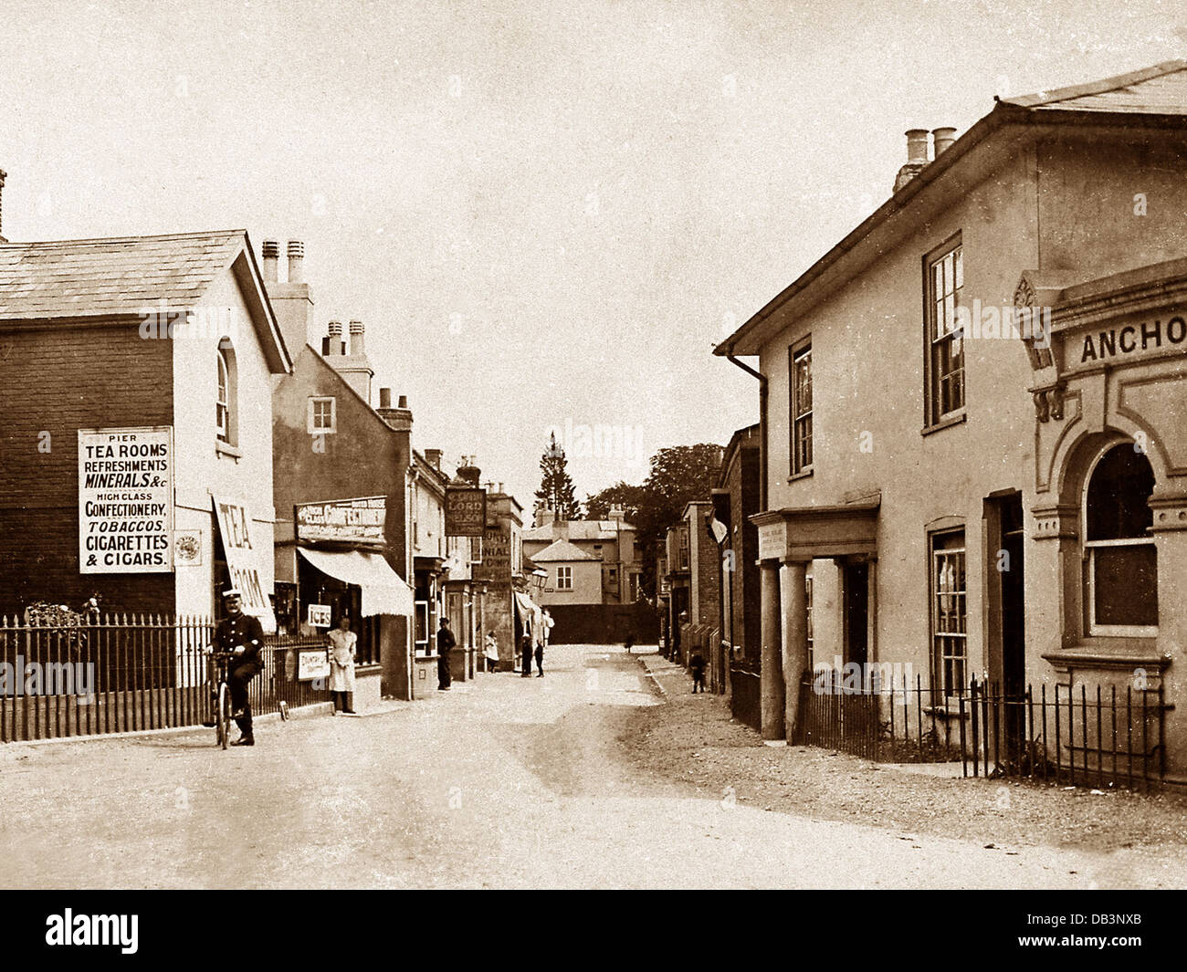 Hythe High Street early 1900s Stock Photo - Alamy