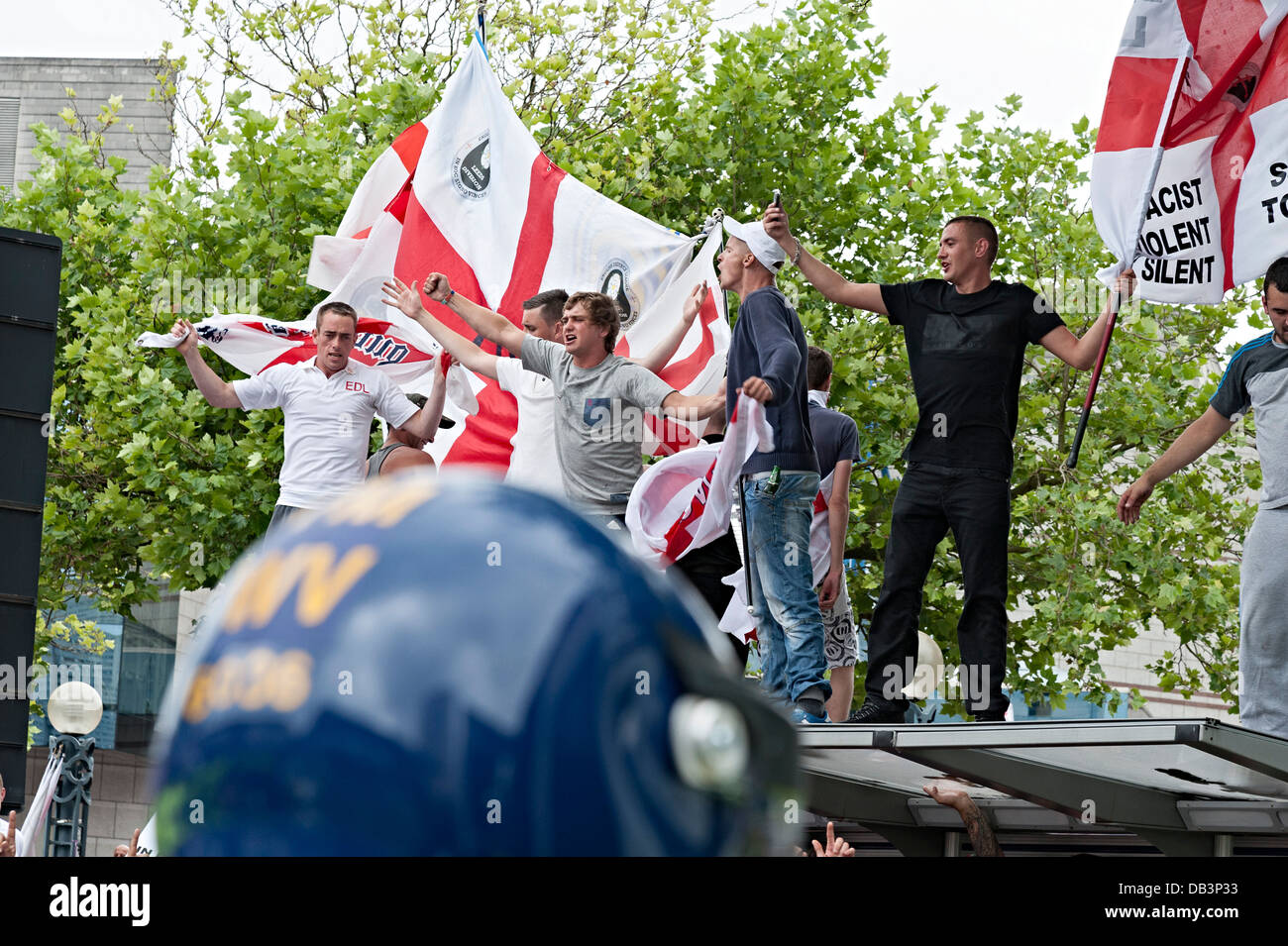 Riot gear shields batons helmets helmet hi-res stock photography and ...