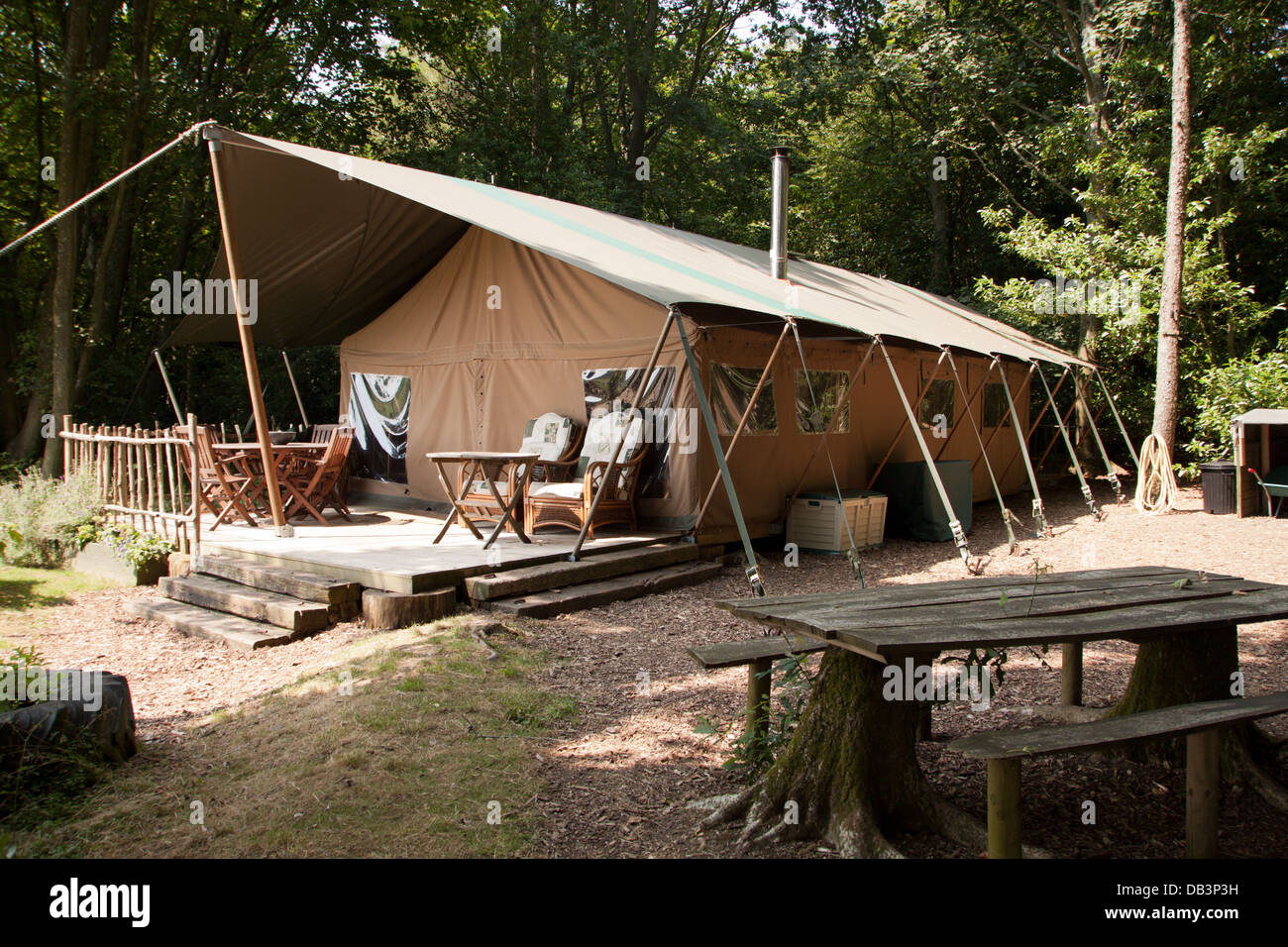 Glamping - In English "Posh Camping..." at the Bereleigh Estate, East ...
