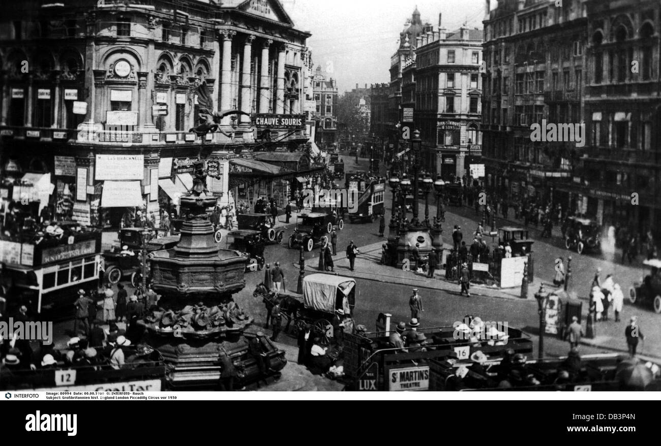 Britain 1920s scene hi-res stock photography and images - Alamy